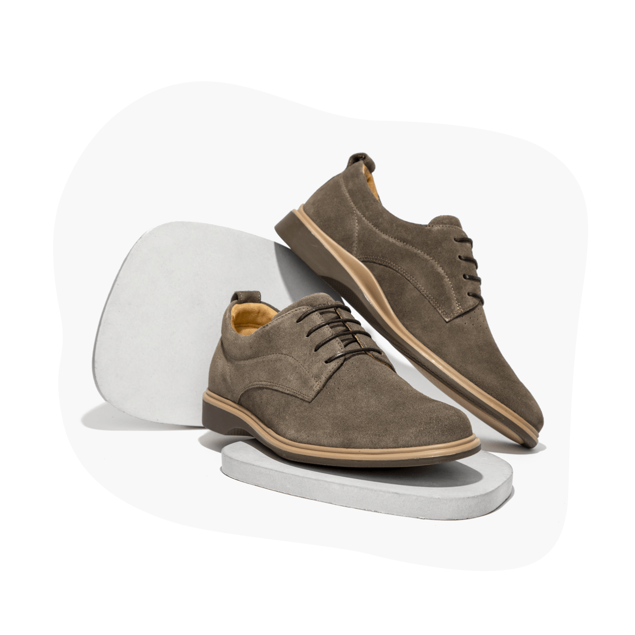 Slate Grey Suede - The Original | World's Most Advanced Dress Shoe