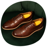 Chestnut Brown - The Cap-Toe | World's Most Advanced Dress Shoe