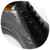 Obsidian Black - The Cap-Toe | World's Most Advanced Dress Shoe