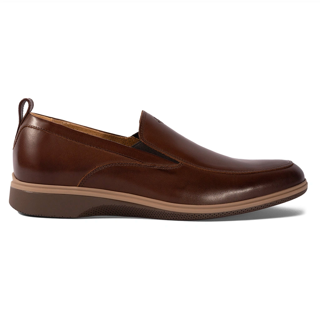 World's Most Comfortable Chestnut Brown Slip-On Dress Shoe